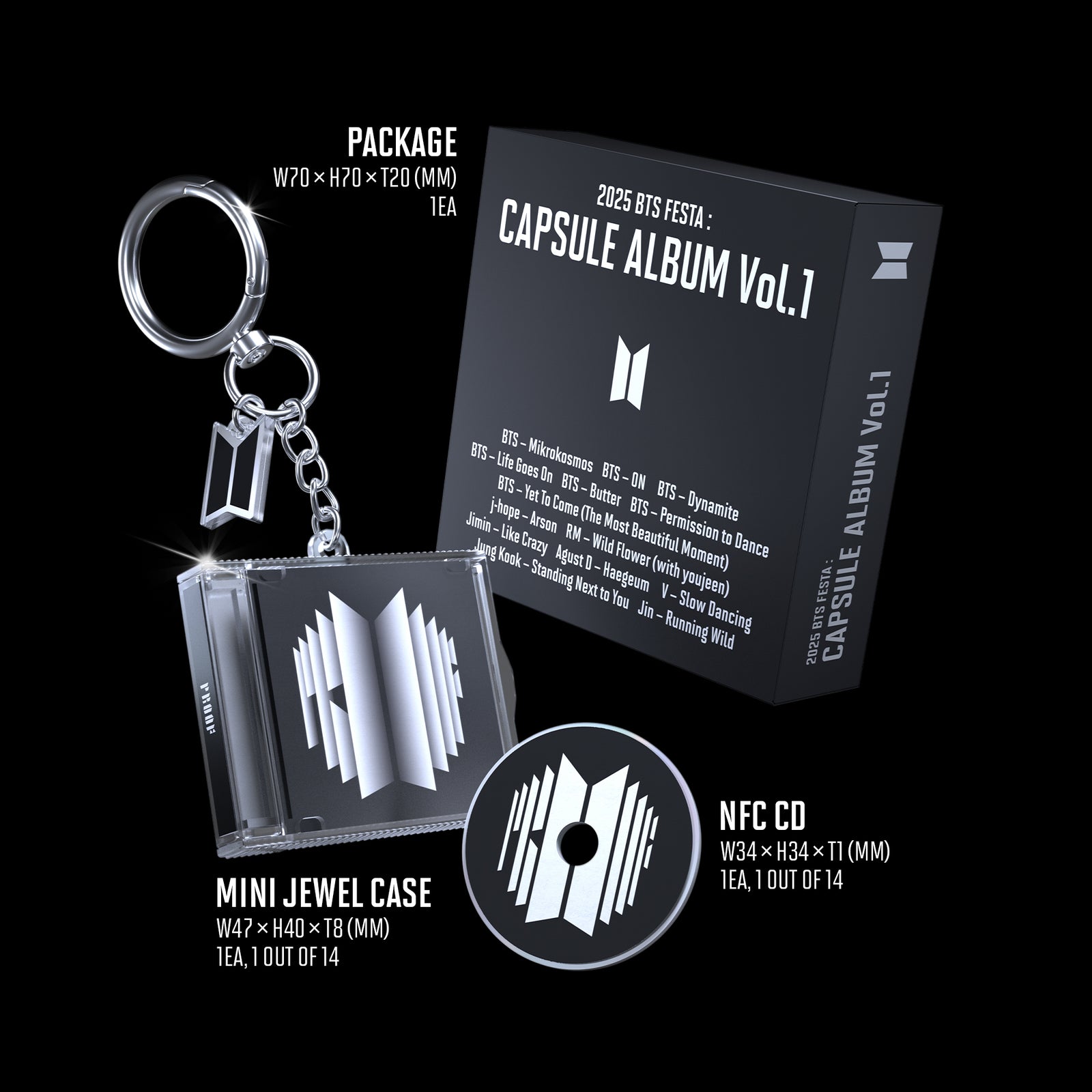 2025 BTS FESTA : CAPSULE ALBUM Vol.1 - Official BTS Music Store