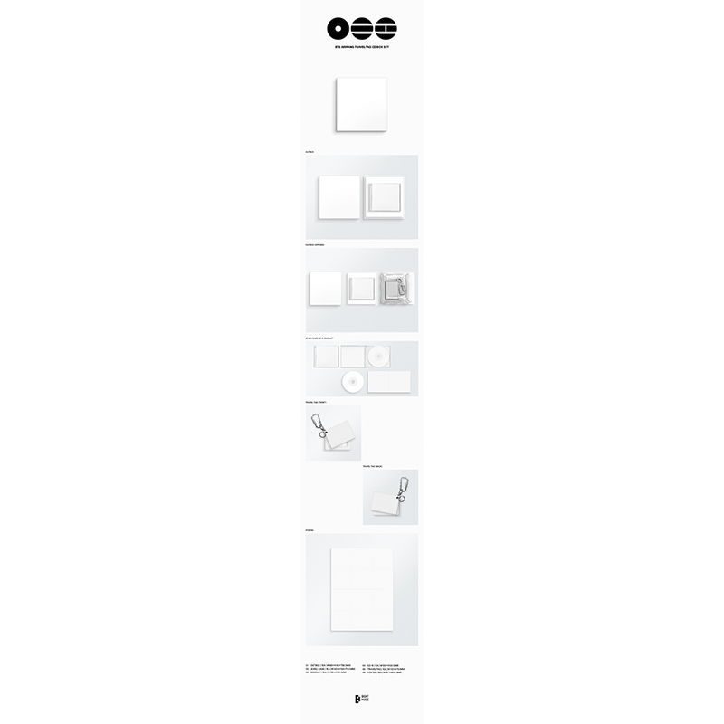 BTS ARIRANG Travel Tag CD Box Set - Official BTS Music Store