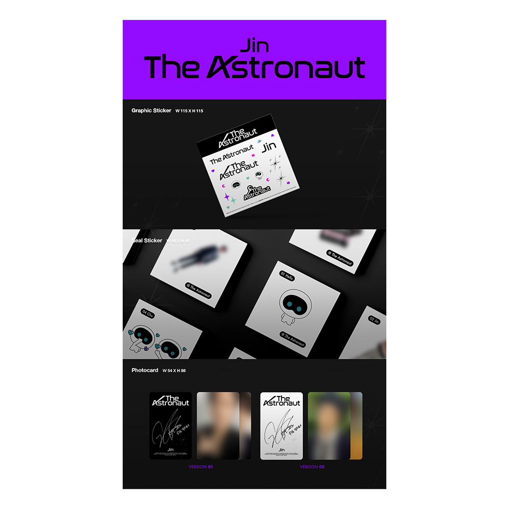 “The Astronaut” CD (VERSION 01) – Official BTS Music Store