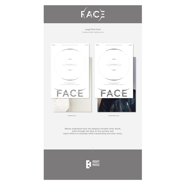 FACE (Undefinable Face) - Official BTS Music Store